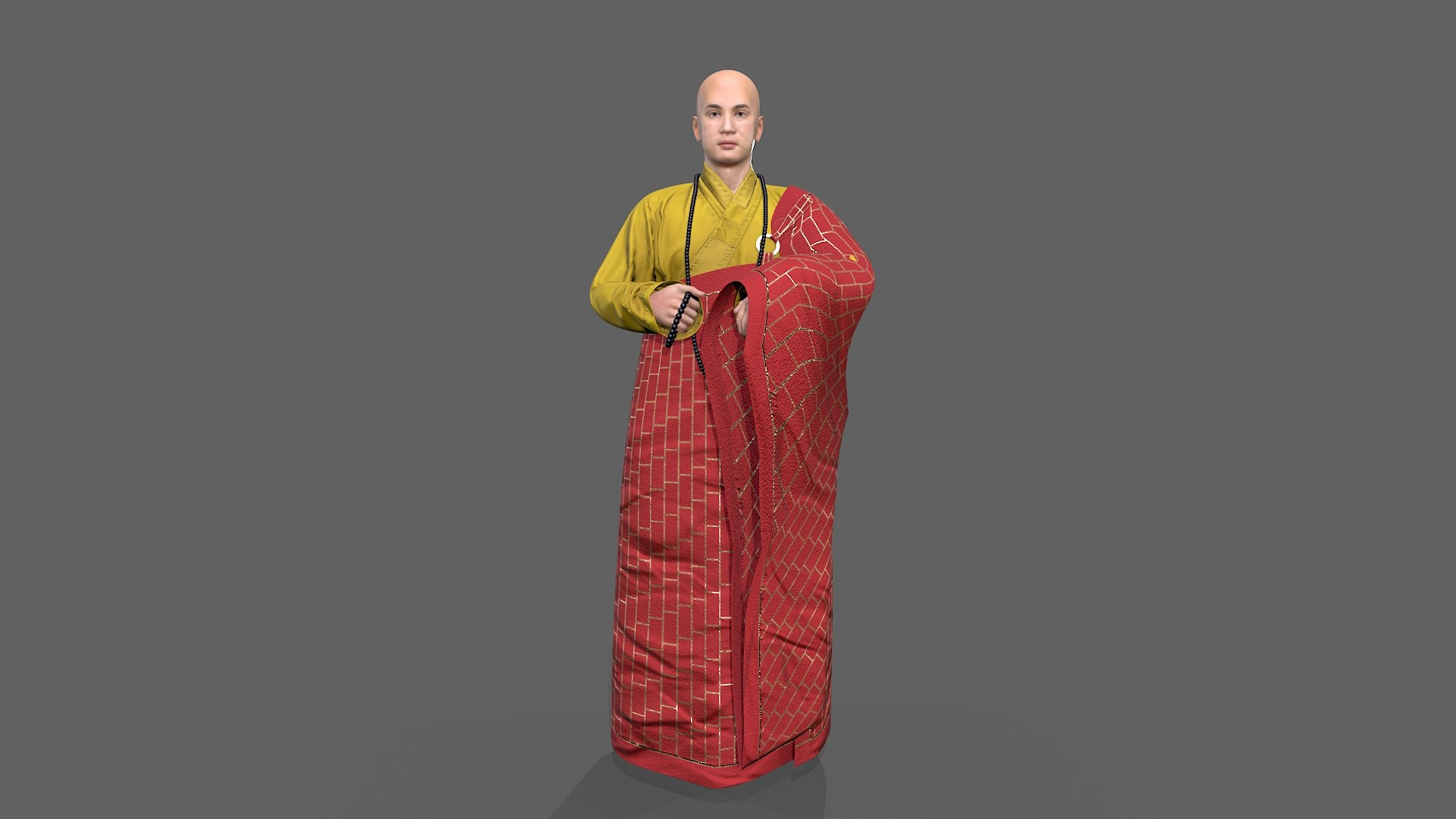 Monks 3D Model - TurboSquid 2198855
