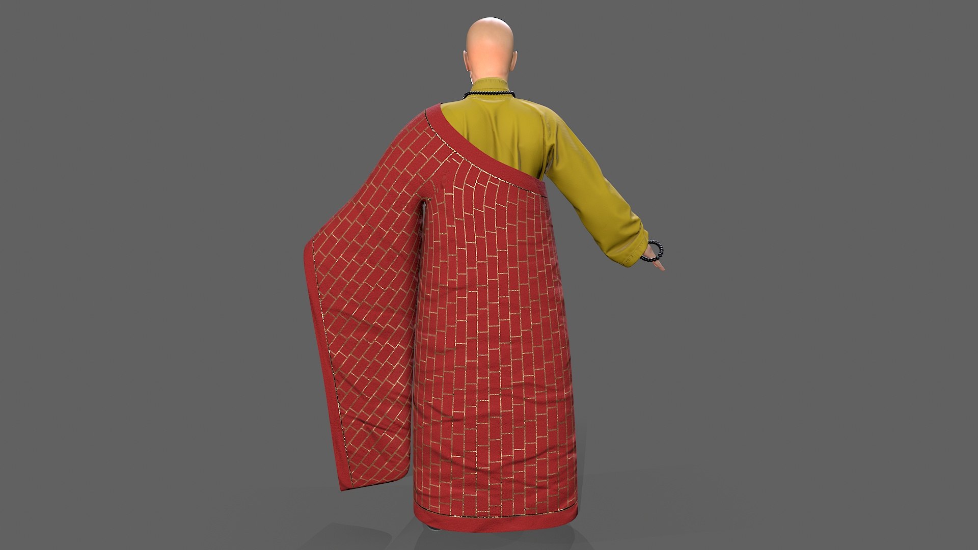 Monks 3D Model - TurboSquid 2198855