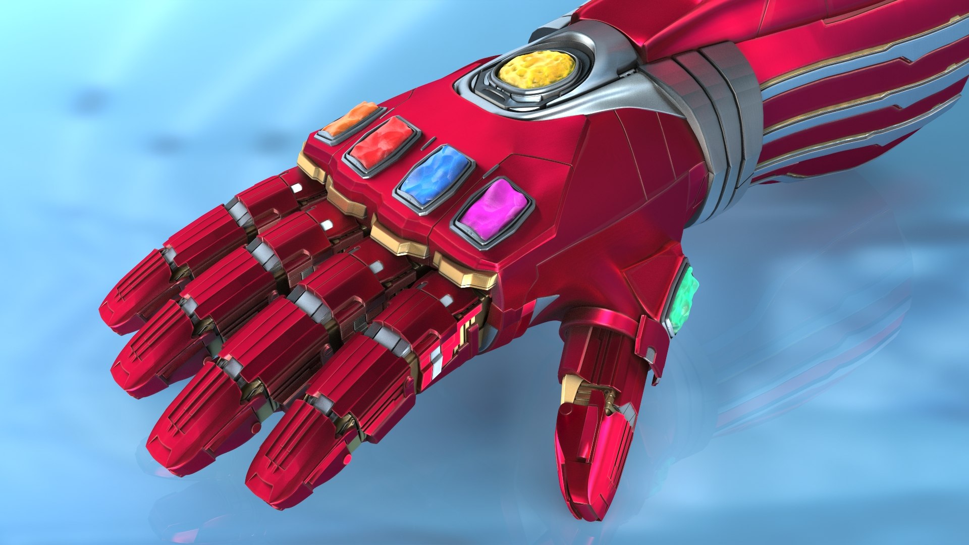 Nano Gauntlet 3D Model - TurboSquid 1436023