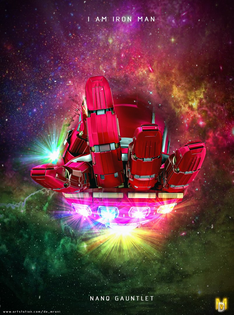 Nano Gauntlet 3D Model - TurboSquid 1436023