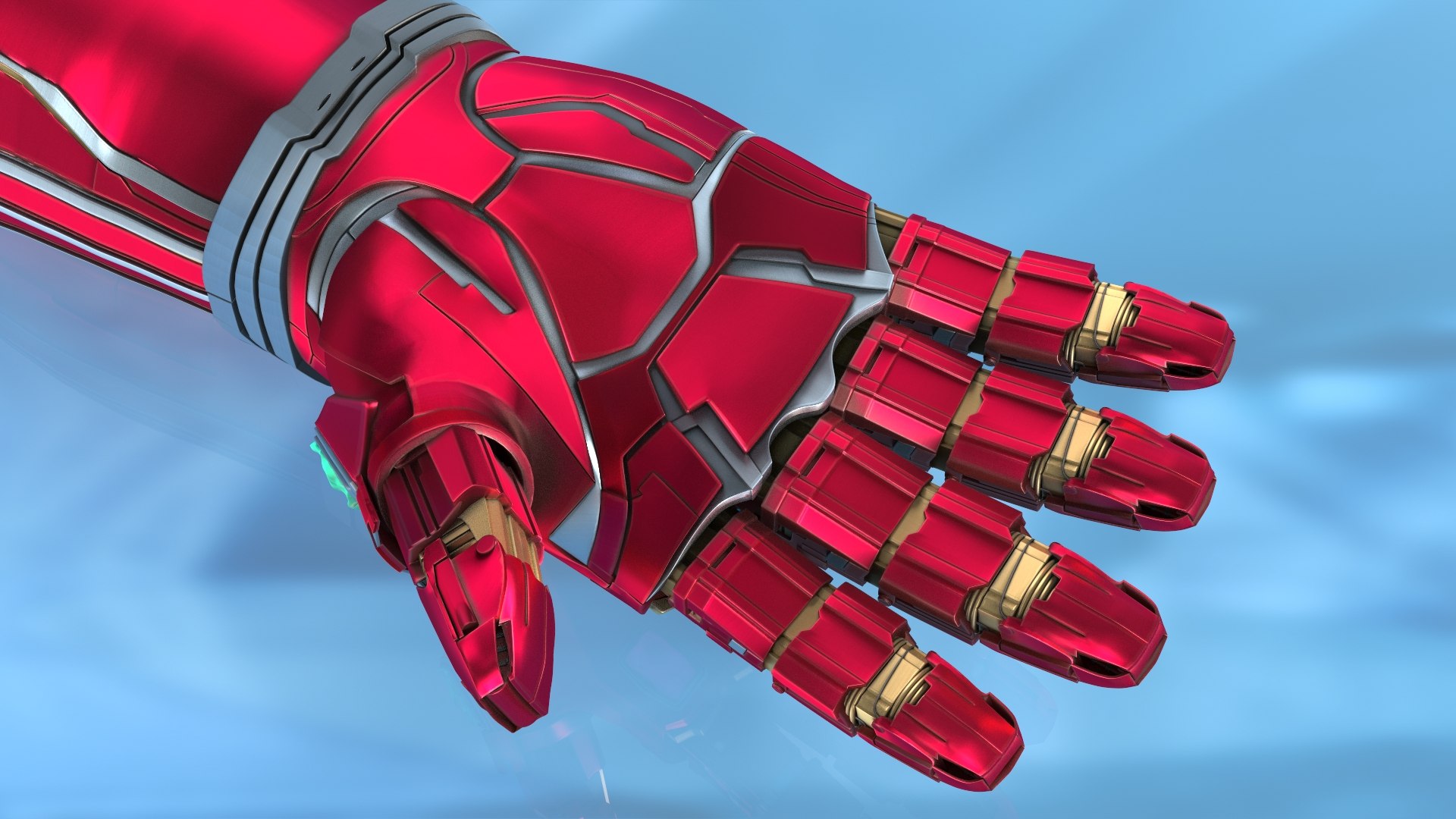 Nano Gauntlet 3D Model - TurboSquid 1436023