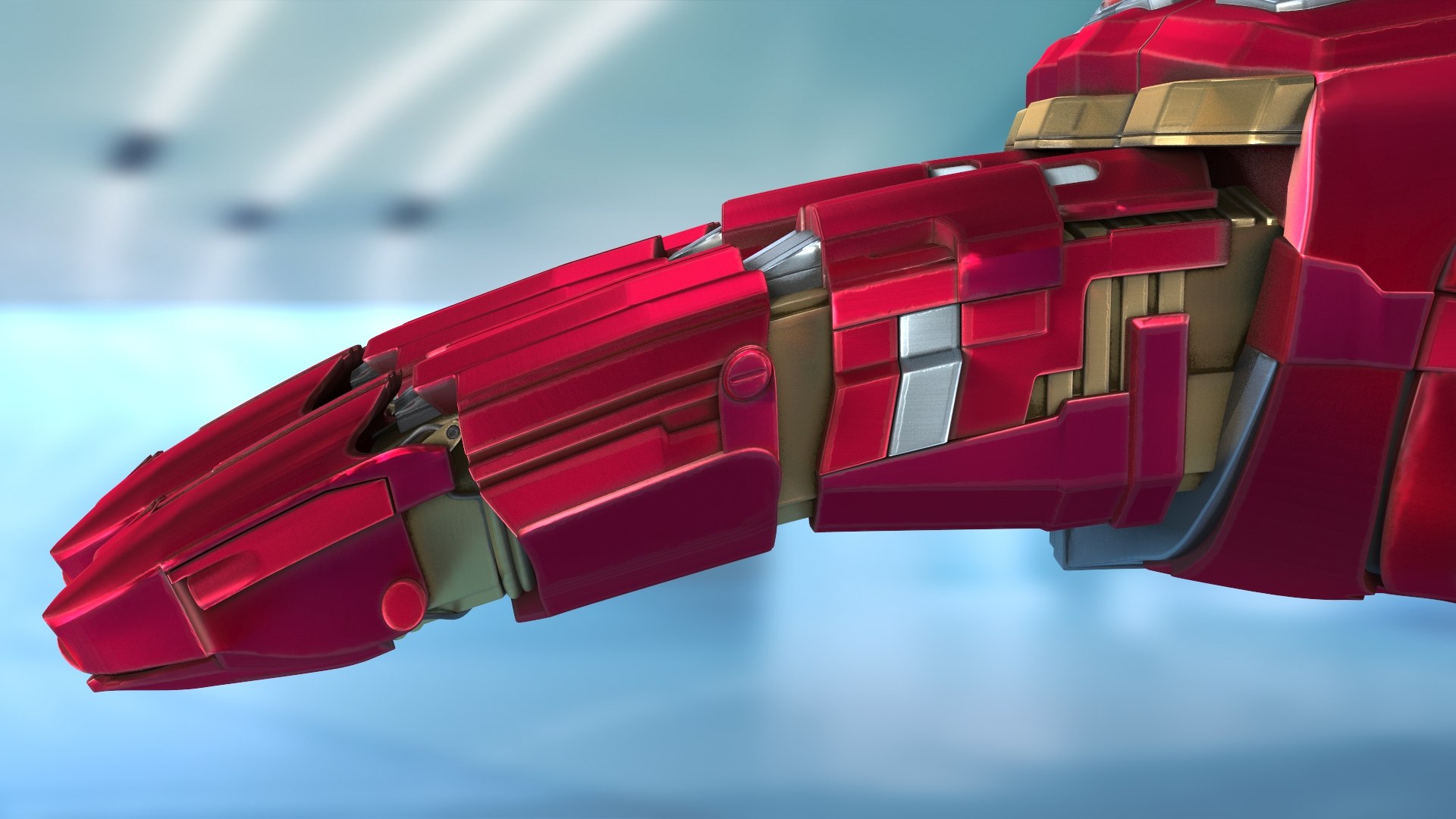 Nano Gauntlet 3D Model - TurboSquid 1436023