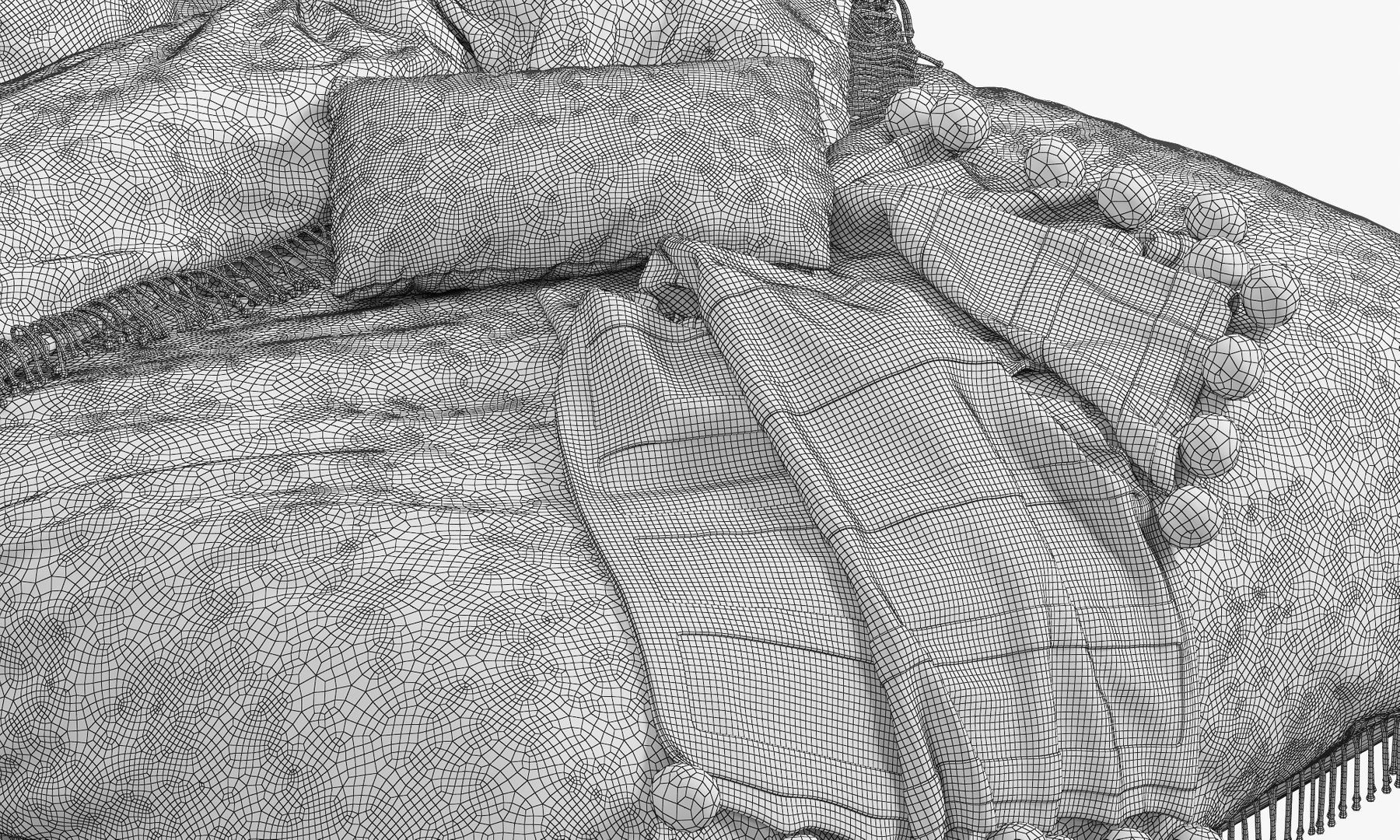 Joybird Cleo Bed 3D Model - TurboSquid 1818092