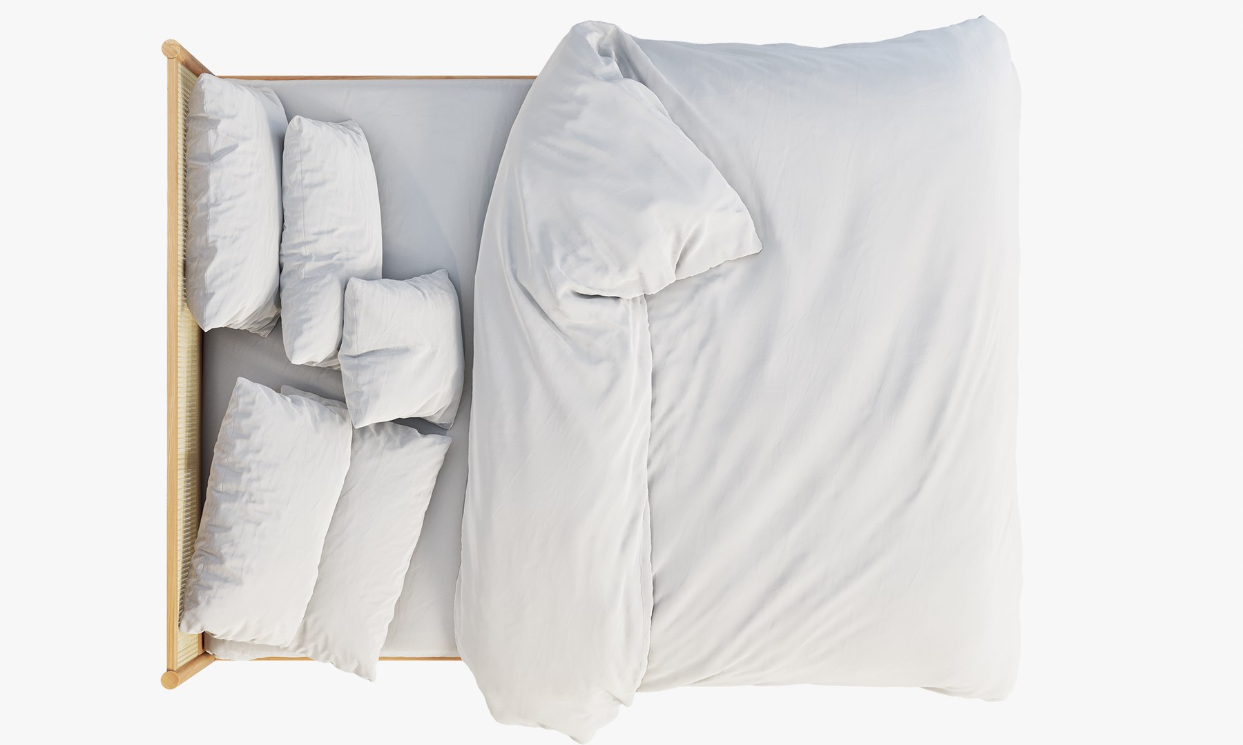 Joybird Cleo Bed 3D model - TurboSquid 1818092