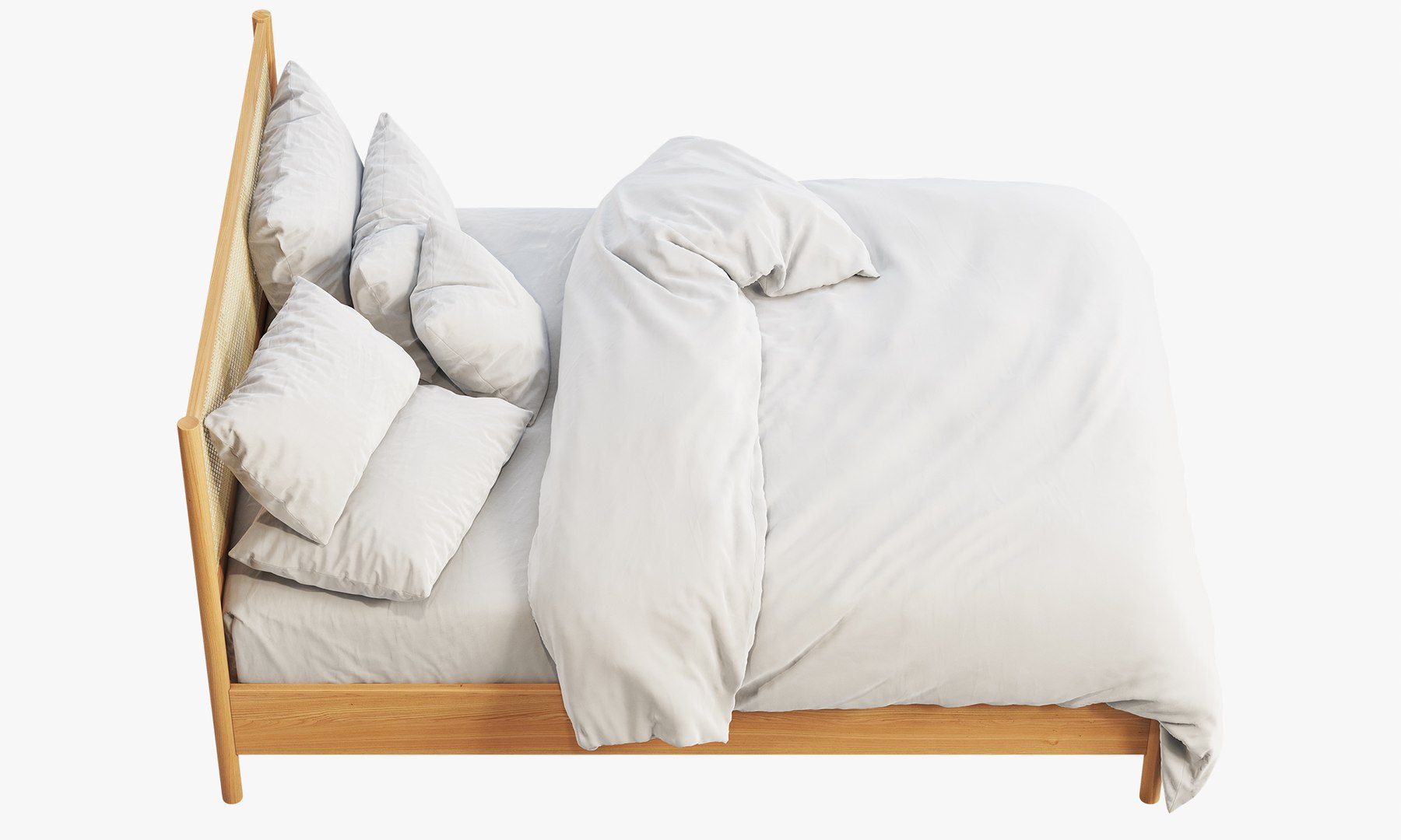 Joybird Cleo Bed 3D model - TurboSquid 1818092