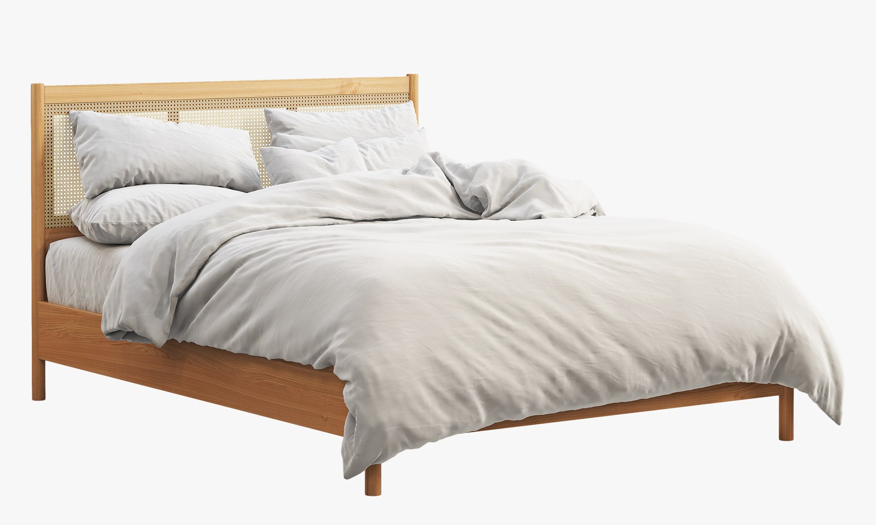 Joybird Cleo Bed 3D model - TurboSquid 1818092