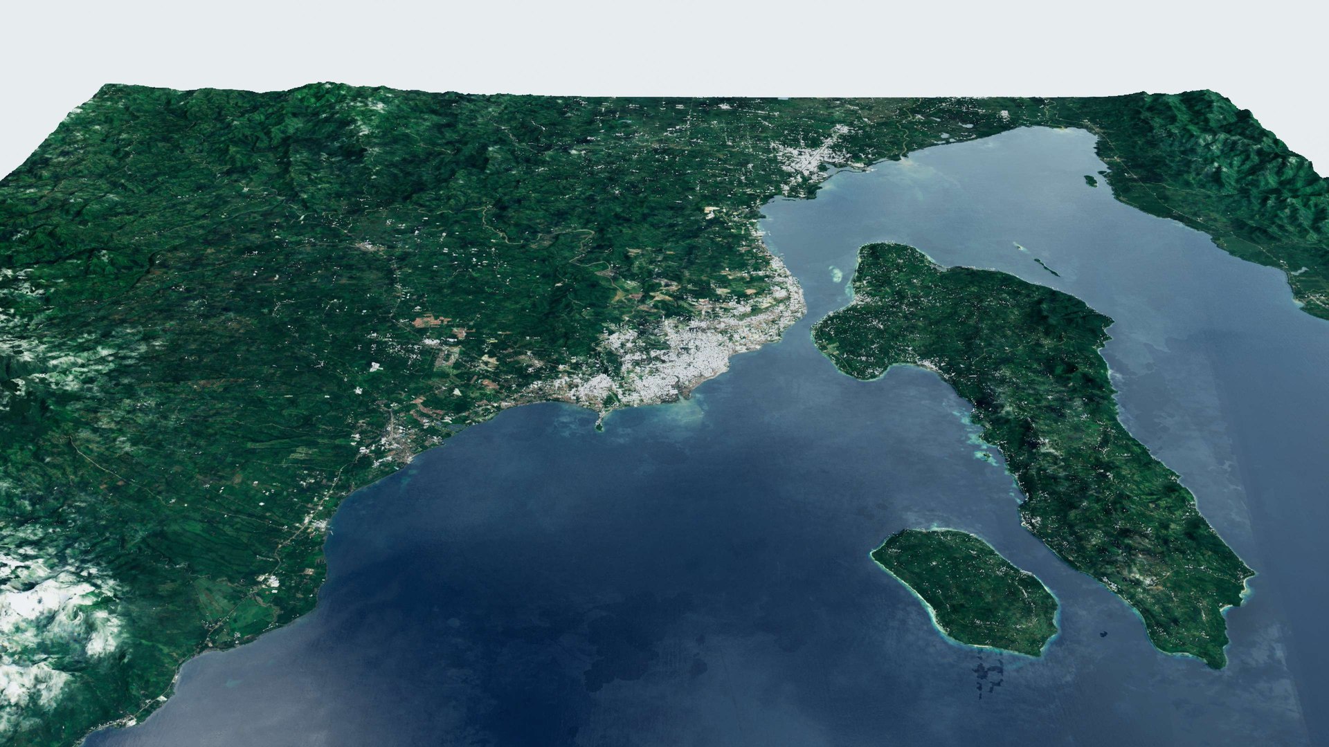 Davao Philippines City Landscape 3D Model - TurboSquid 2043281