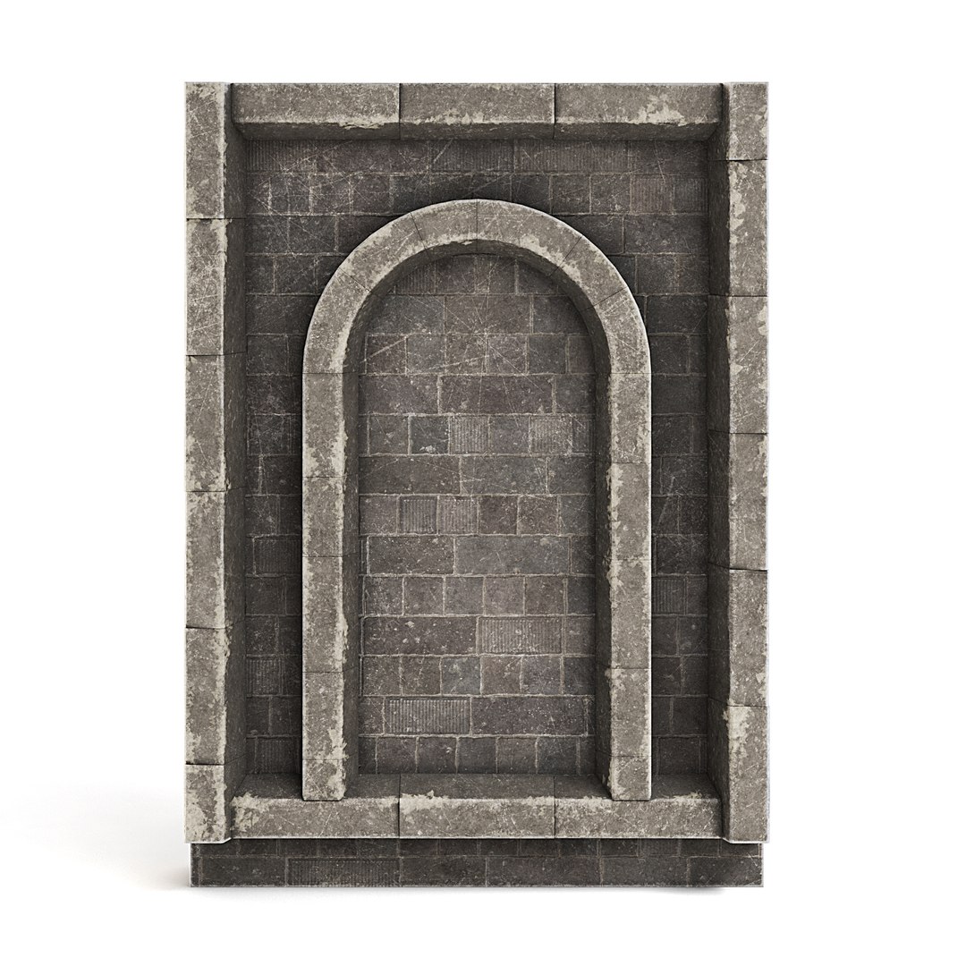Dungeon Wall 3D Model - TurboSquid 2291824