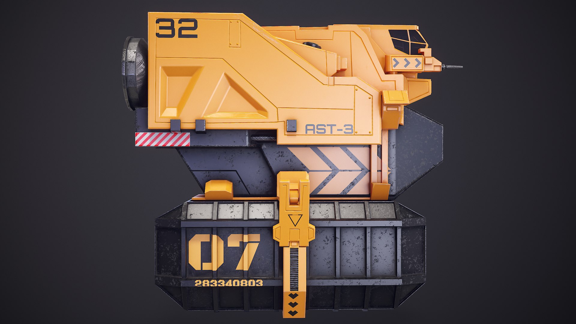 Sci-fi Cargo Loader 3D Model - TurboSquid 1669551