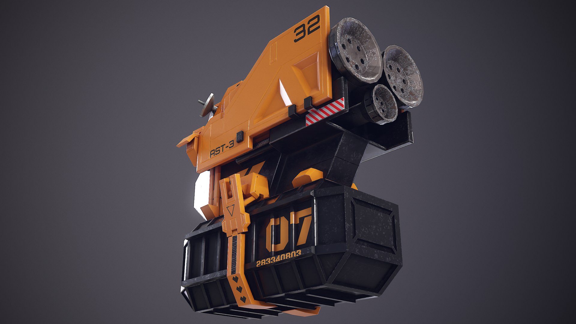 Sci-fi Cargo Loader 3D Model - TurboSquid 1669551