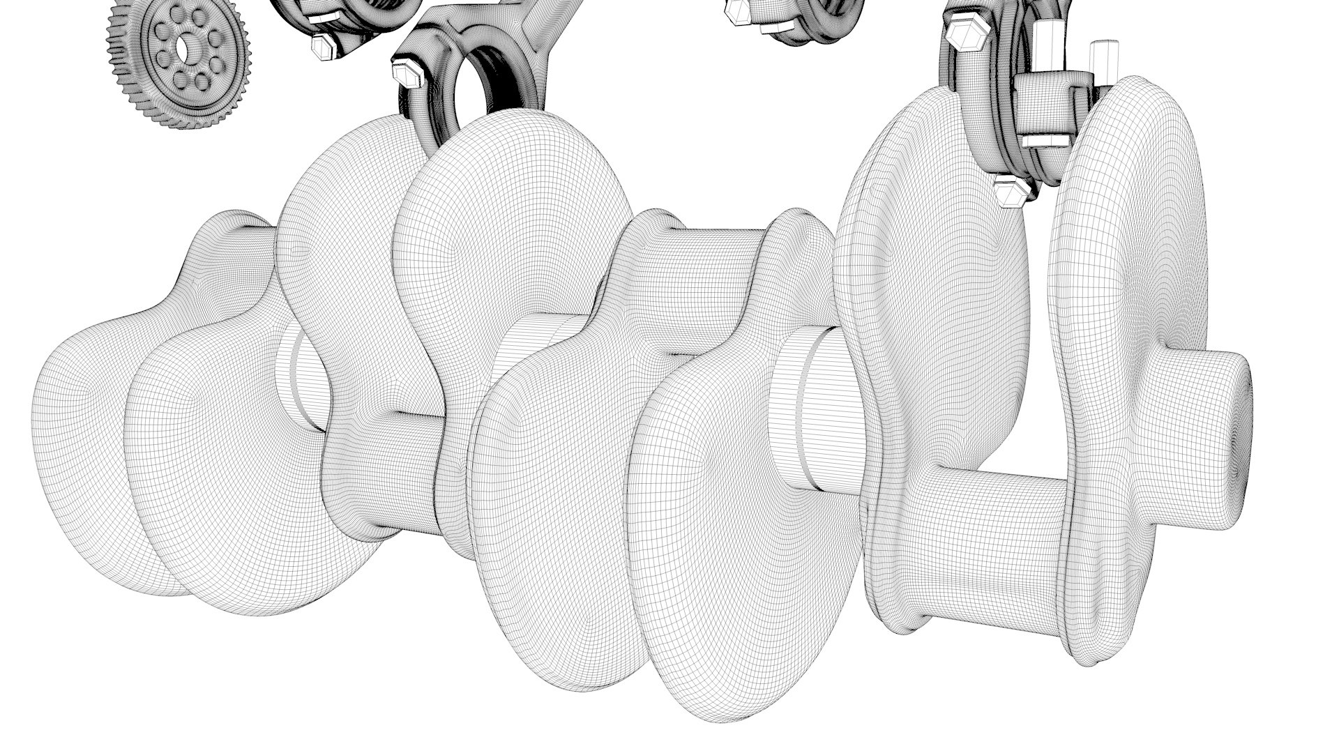 Engine Piston 3D Model - TurboSquid 1737246