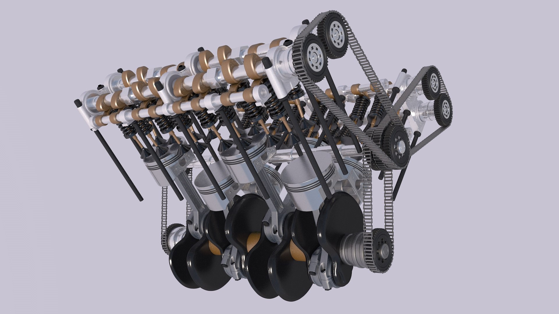 Engine Piston 3D Model - TurboSquid 1737246