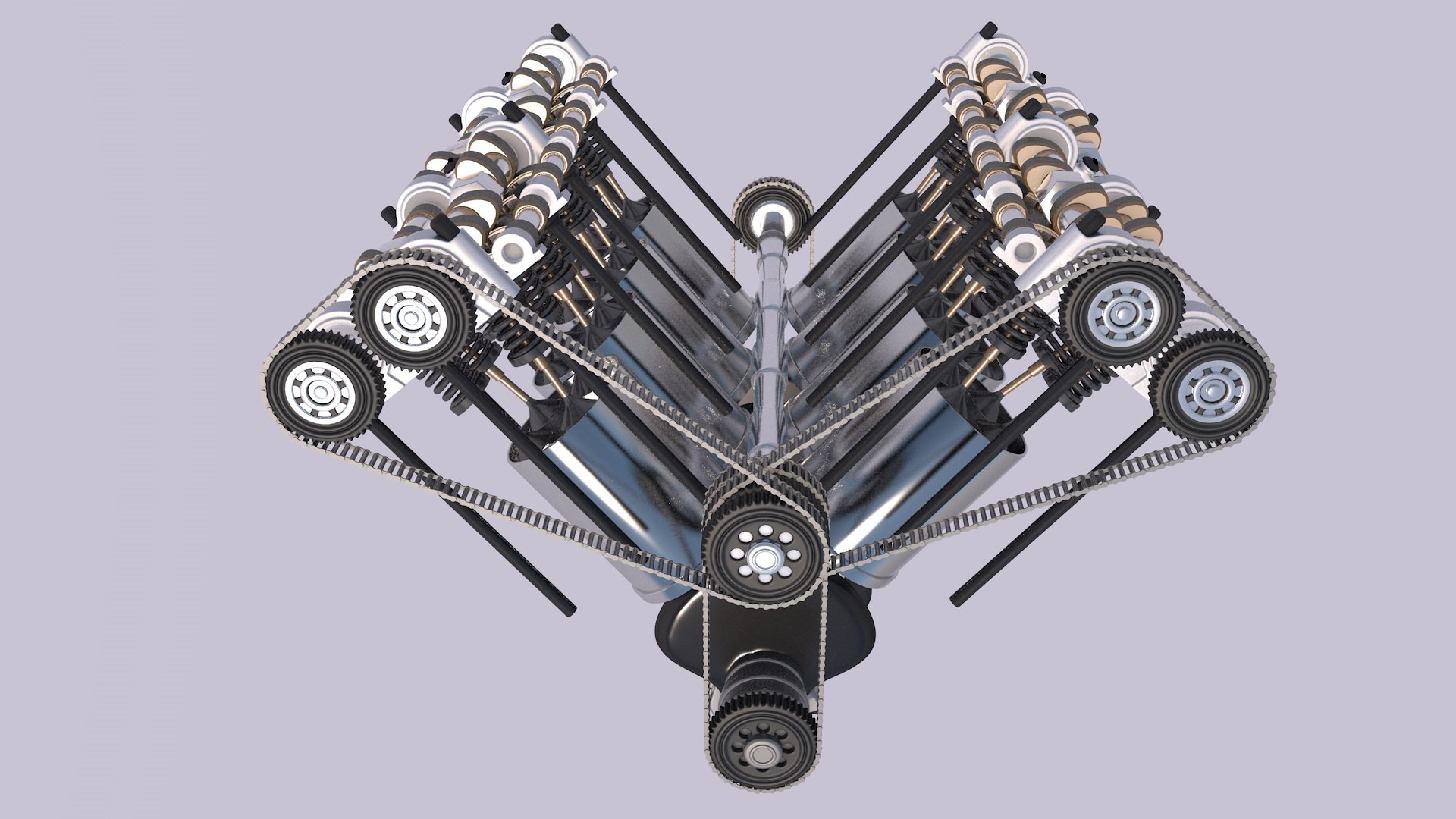 Engine Piston 3D Model - TurboSquid 1737246