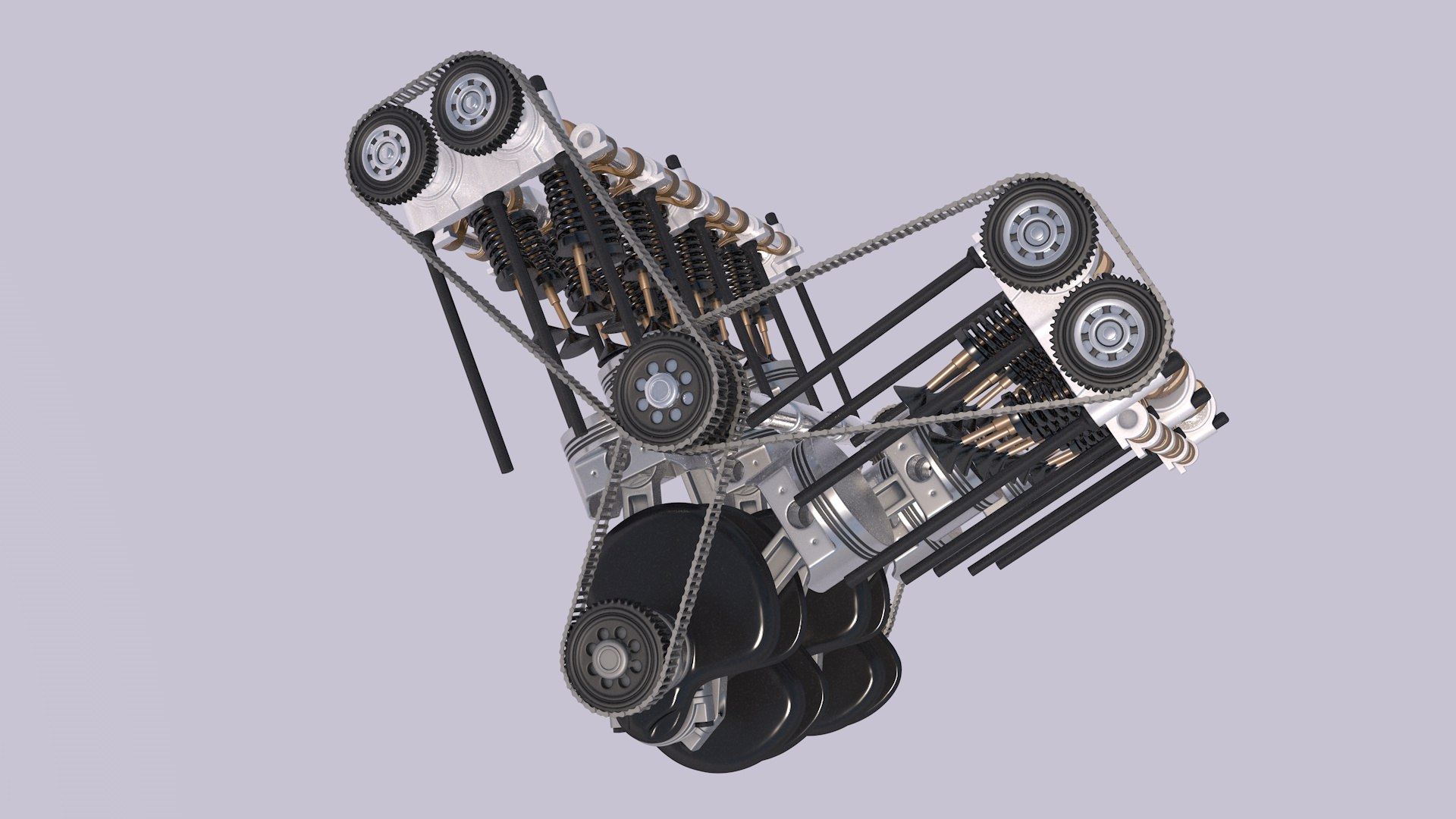 Engine Piston 3D Model - TurboSquid 1737246