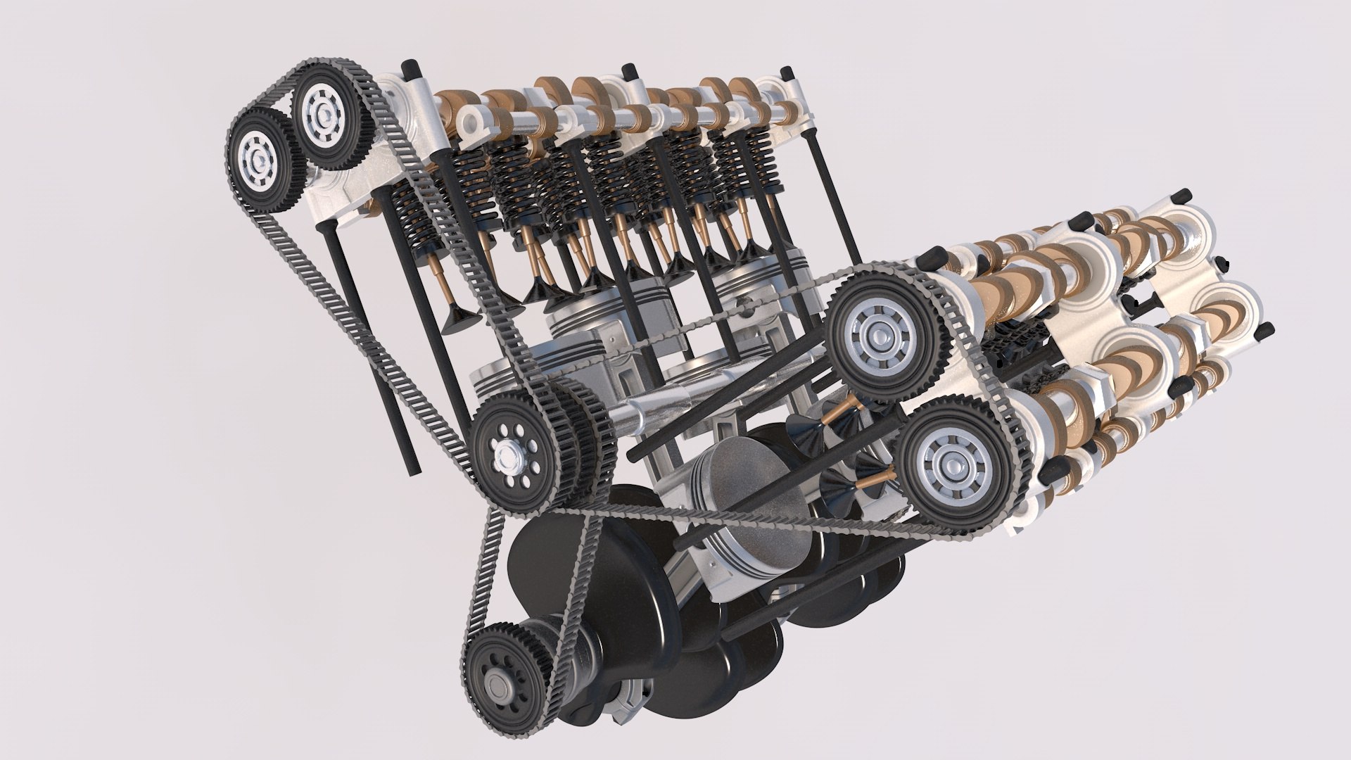 Engine piston 3D model - TurboSquid 1737246