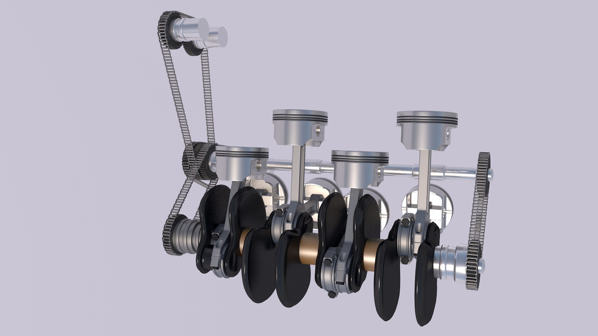 Engine Piston 3D Model - TurboSquid 1737246