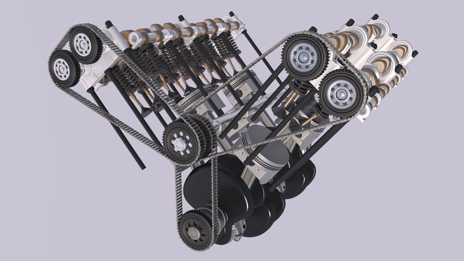 Engine Piston 3D Model - TurboSquid 1737246