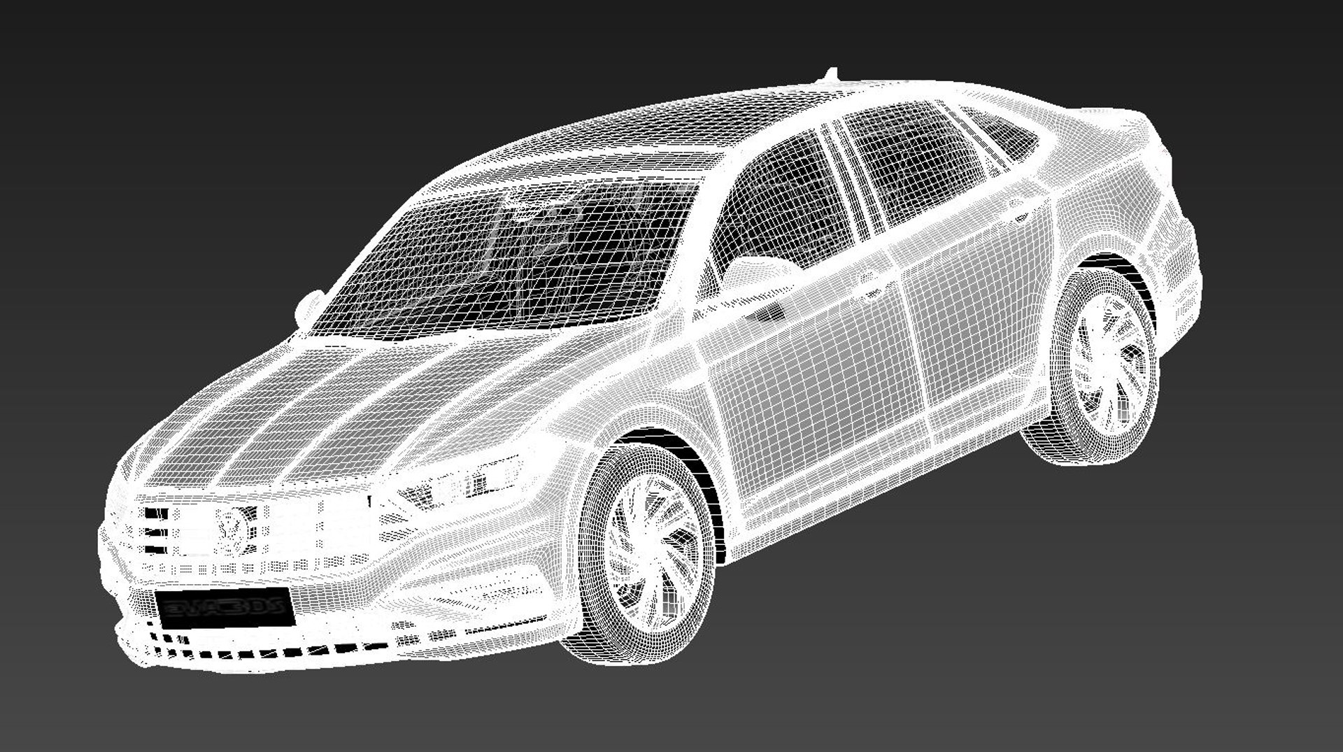 Volkswagen Jetta 2020 3D Model - TurboSquid 1390689