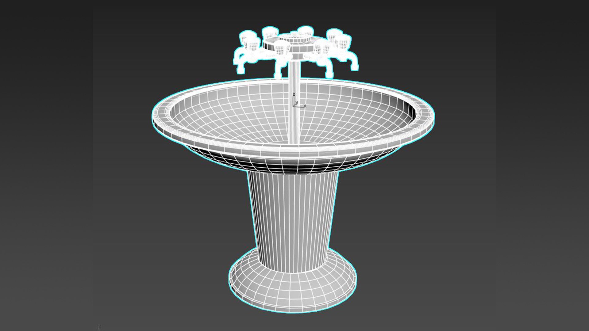 Multiple Drinking Water Taps 3D - TurboSquid 2269140