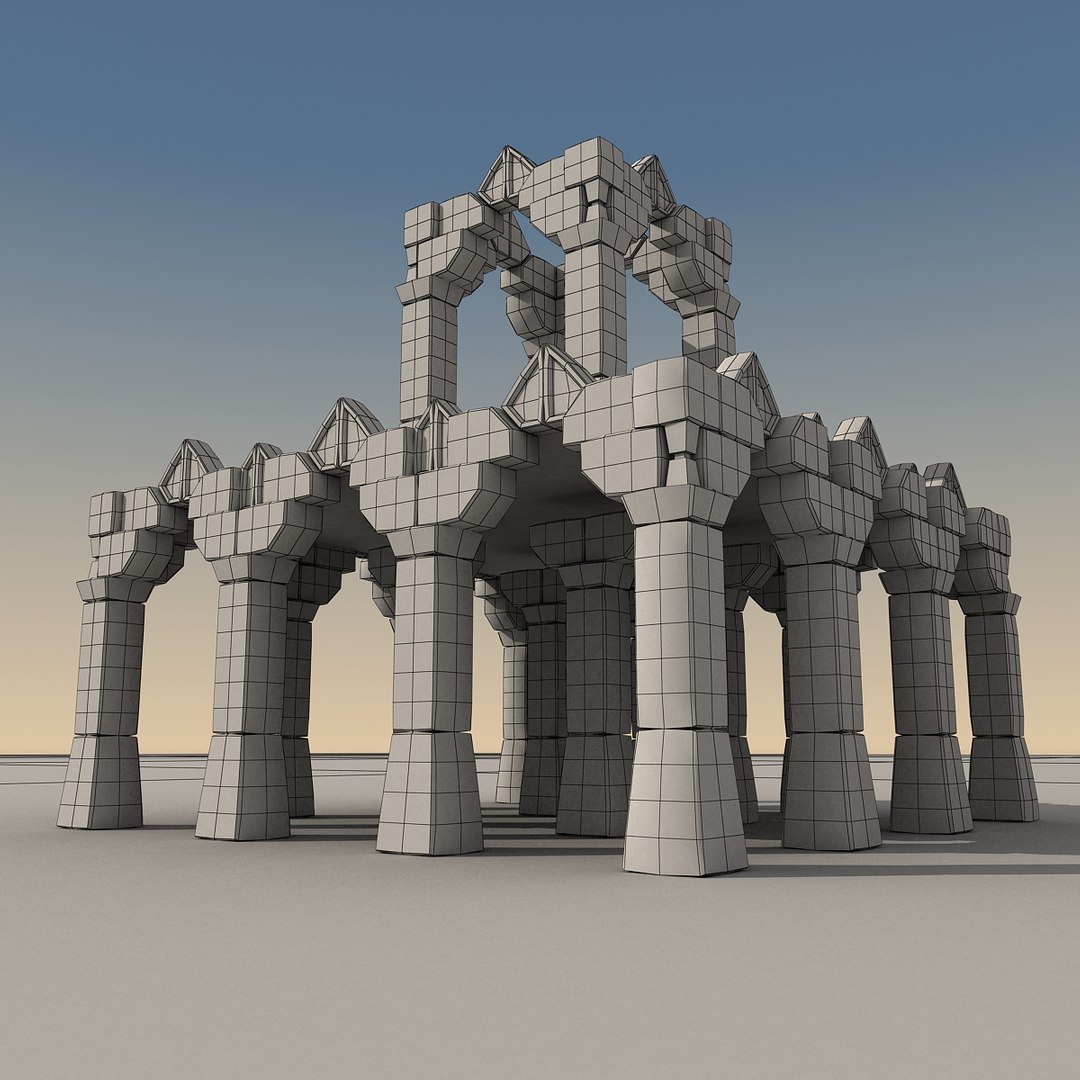 ancient fantasy building max