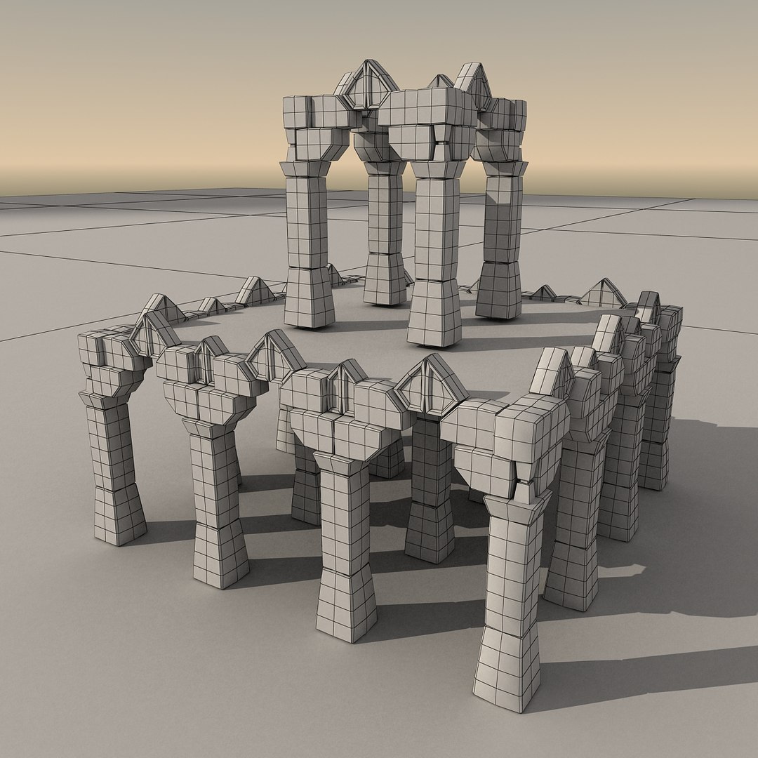 ancient fantasy building max