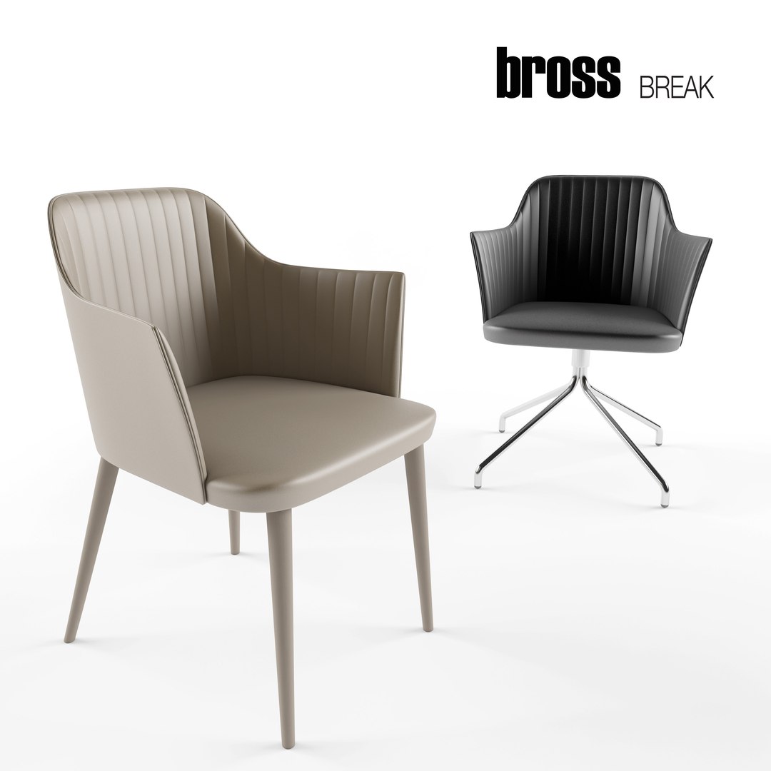 Max Bross Break Armchairs