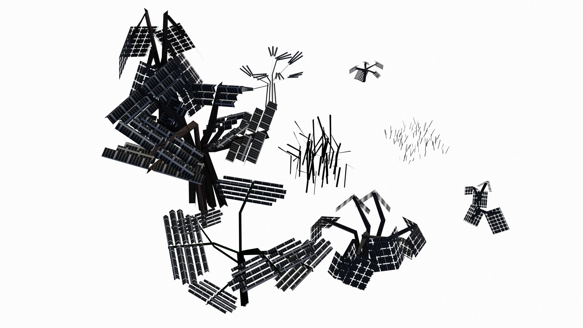 Alien Foliage 3D Model - TurboSquid 1991792