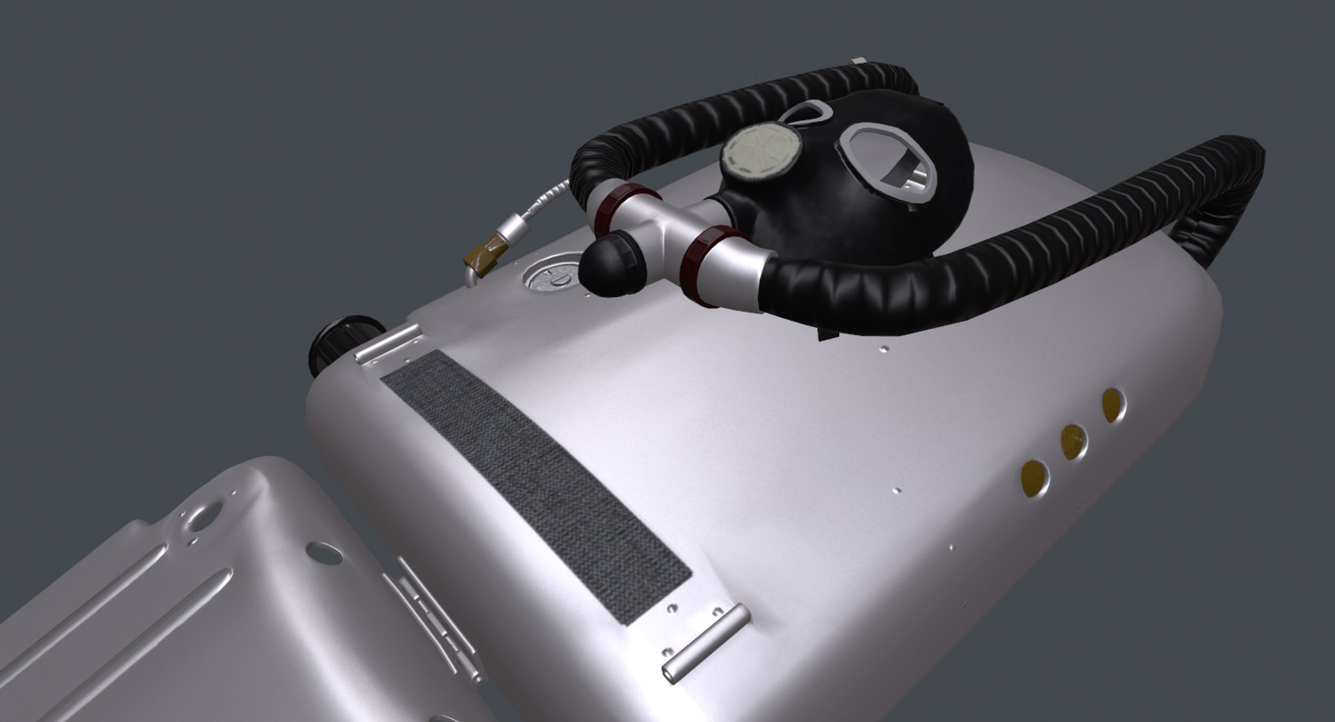 3D oxygen-based insulating mask kip-8 - TurboSquid 1304272