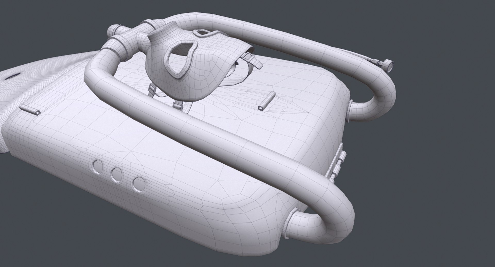 3D oxygen-based insulating mask kip-8 - TurboSquid 1304272