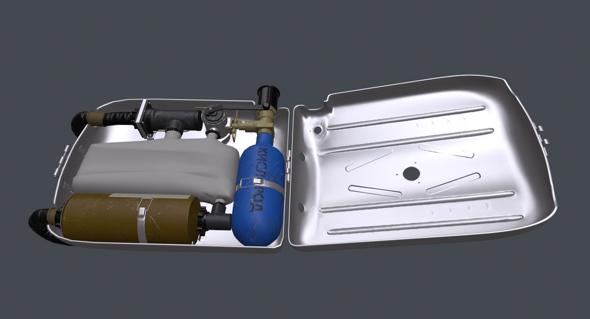 3D oxygen-based insulating mask kip-8 - TurboSquid 1304272