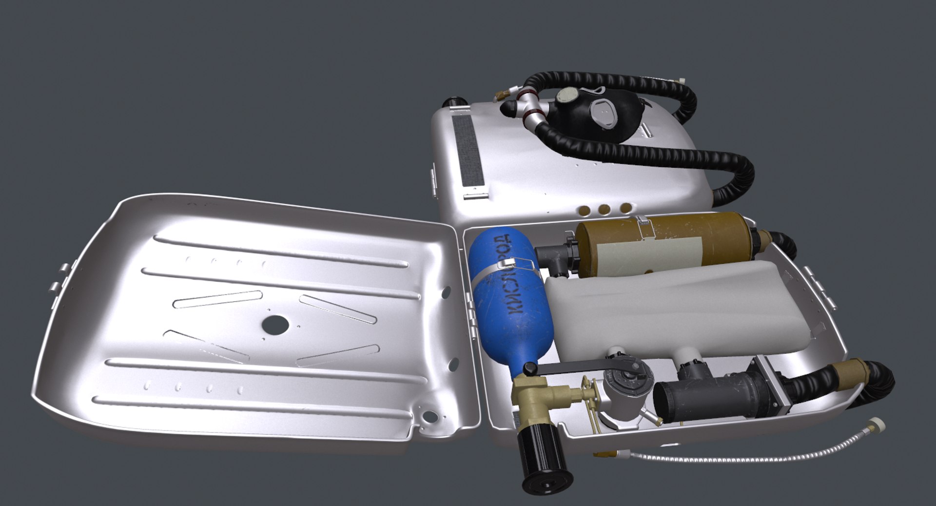 3D oxygen-based insulating mask kip-8 - TurboSquid 1304272