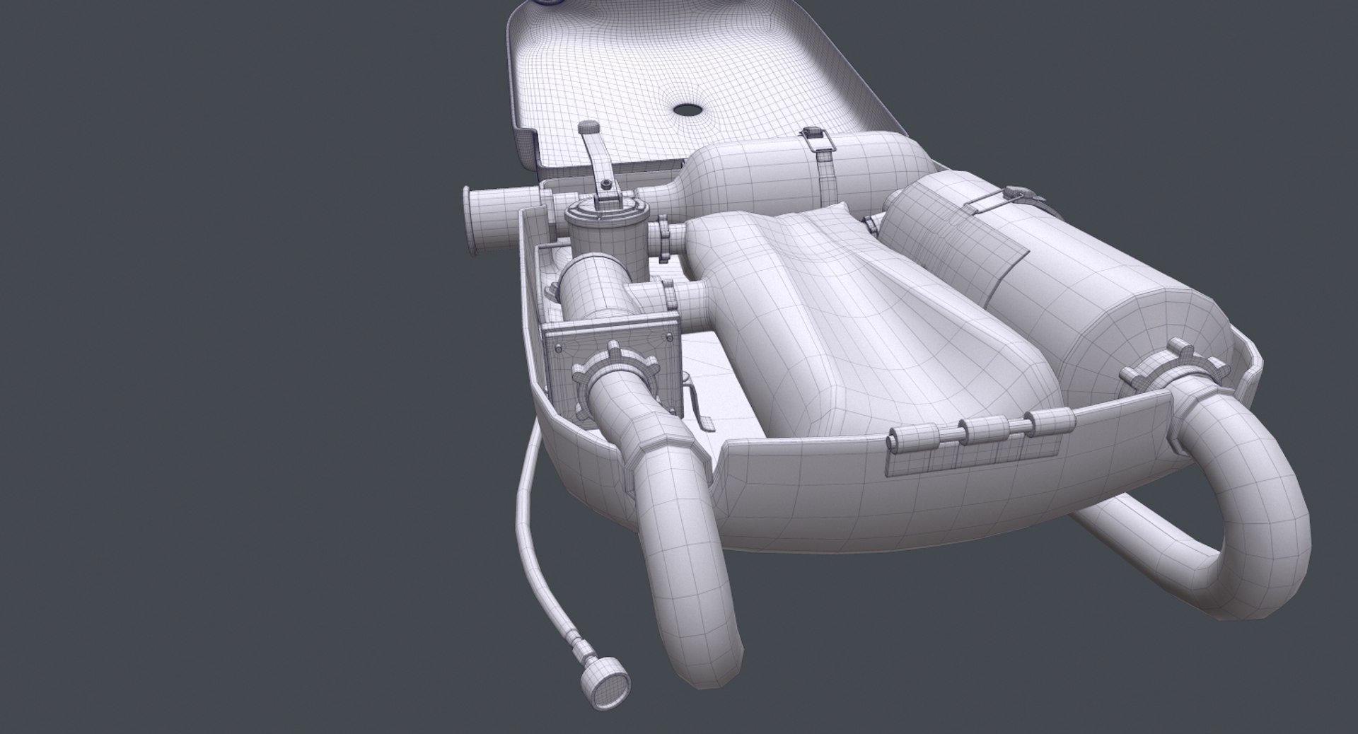 3D oxygen-based insulating mask kip-8 - TurboSquid 1304272