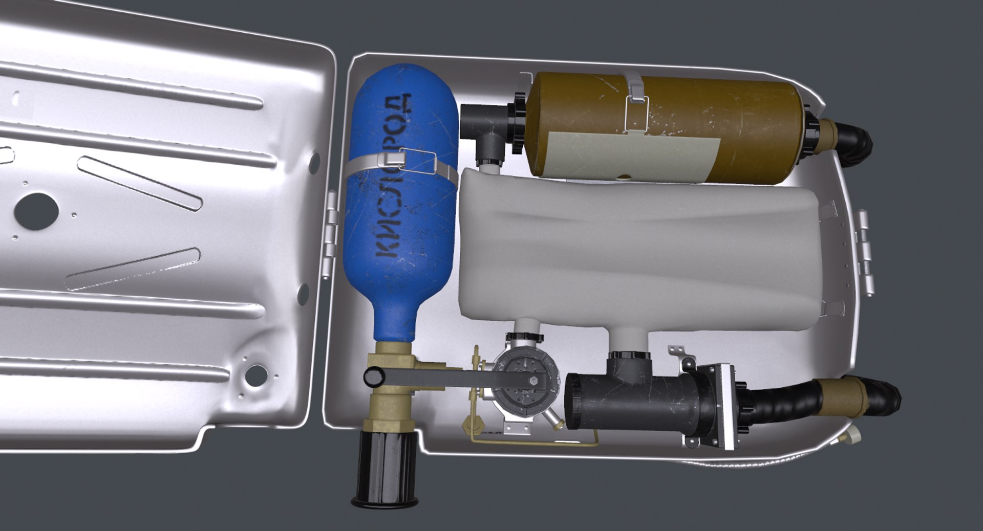 3D oxygen-based insulating mask kip-8 - TurboSquid 1304272