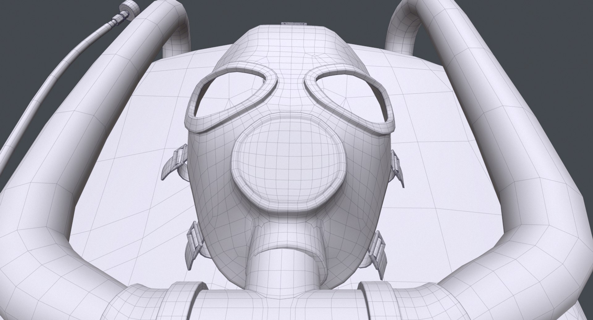 3D oxygen-based insulating mask kip-8 - TurboSquid 1304272