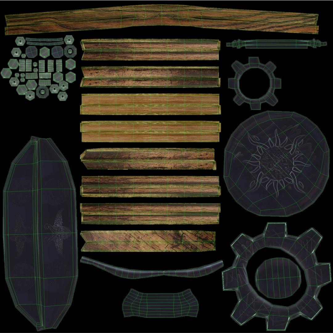 Shield Armor Armour 3d Model