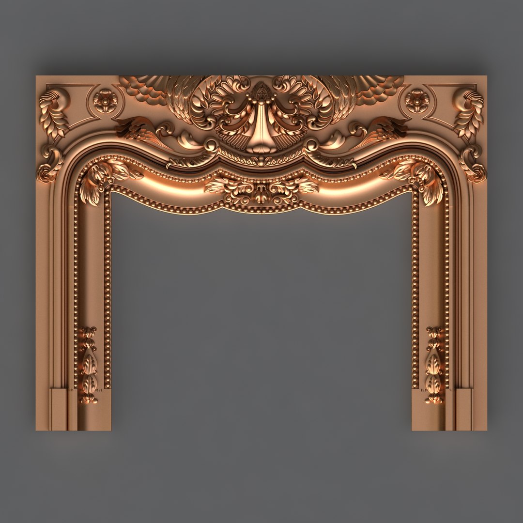 3D Fireplace Mold Ready Model - TurboSquid 1472116