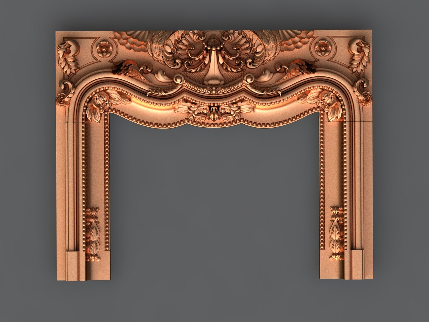 3D Fireplace Mold Ready Model - TurboSquid 1472116