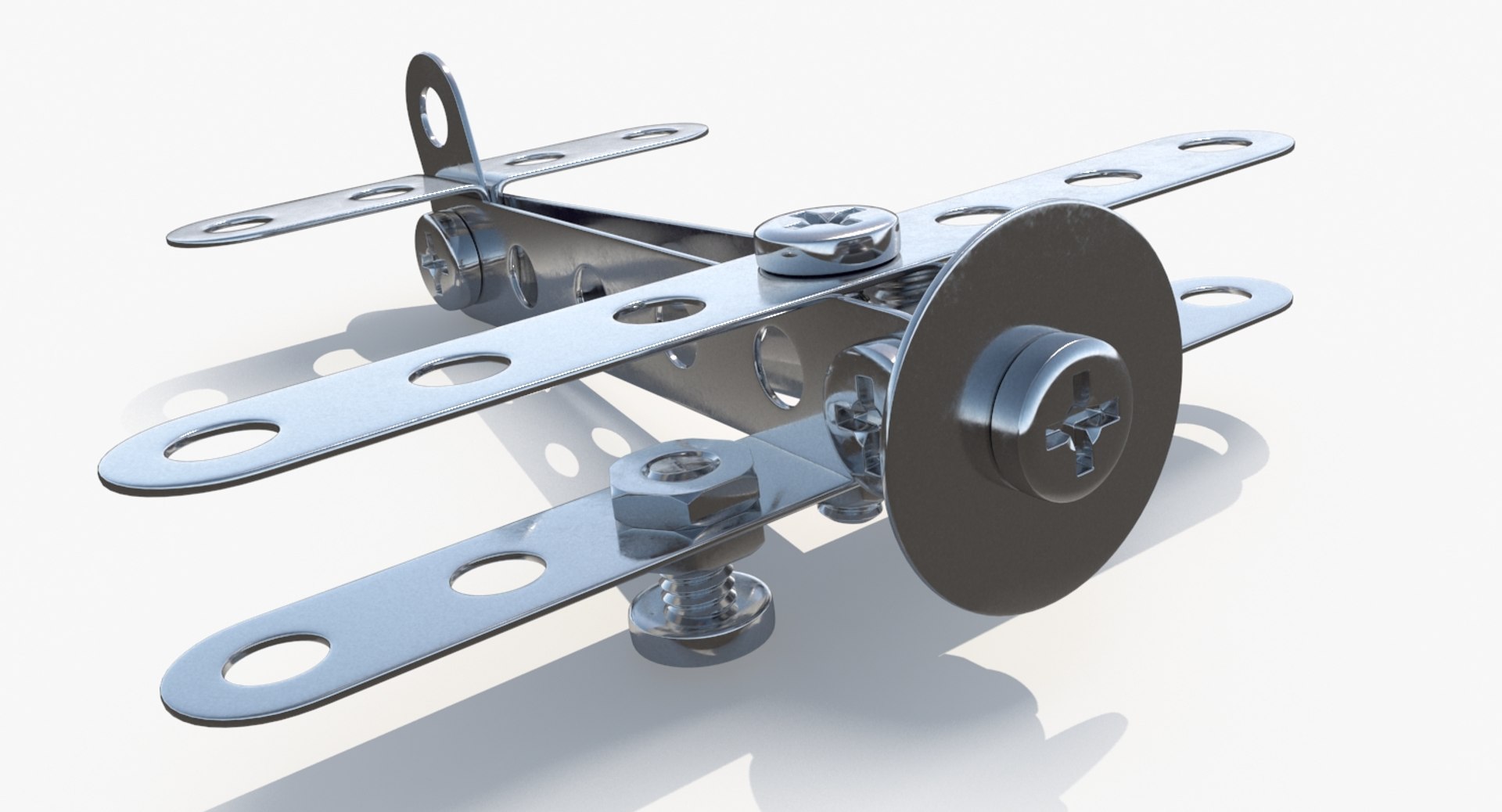 Airplane Metal Kit 3D Model - TurboSquid 1334292