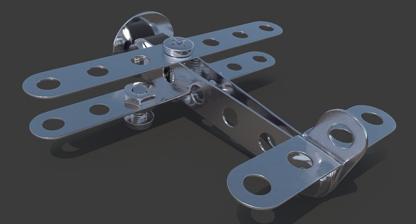 Airplane metal kit 3D model - TurboSquid 1334292