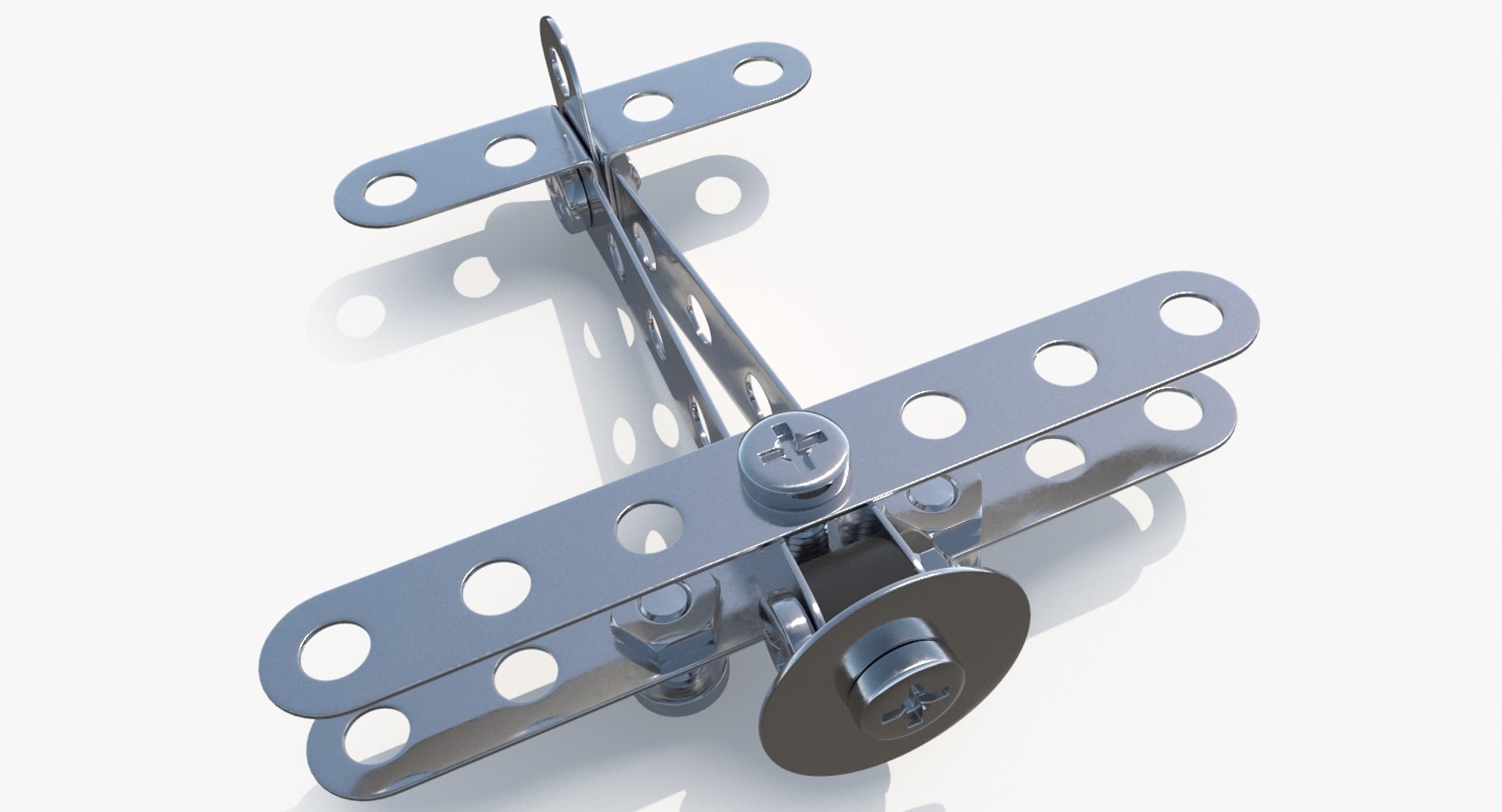 Airplane Metal Kit 3D Model - TurboSquid 1334292