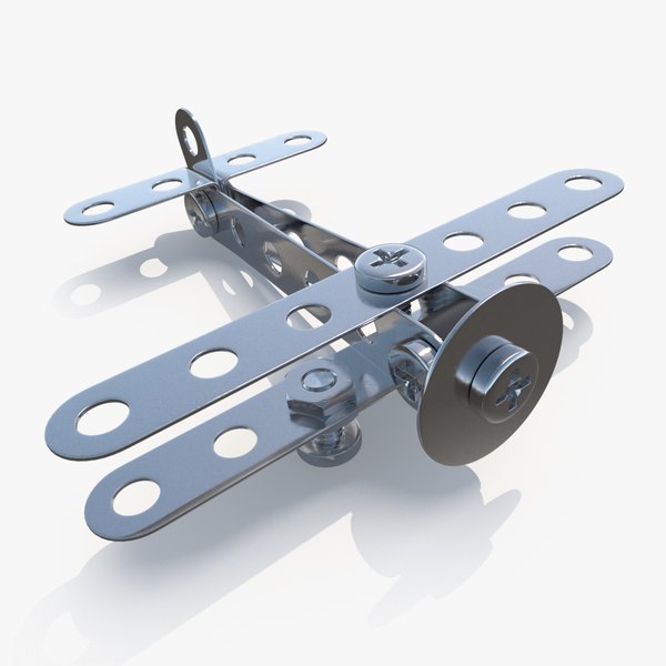 Airplane metal kit 3D model - TurboSquid 1334292