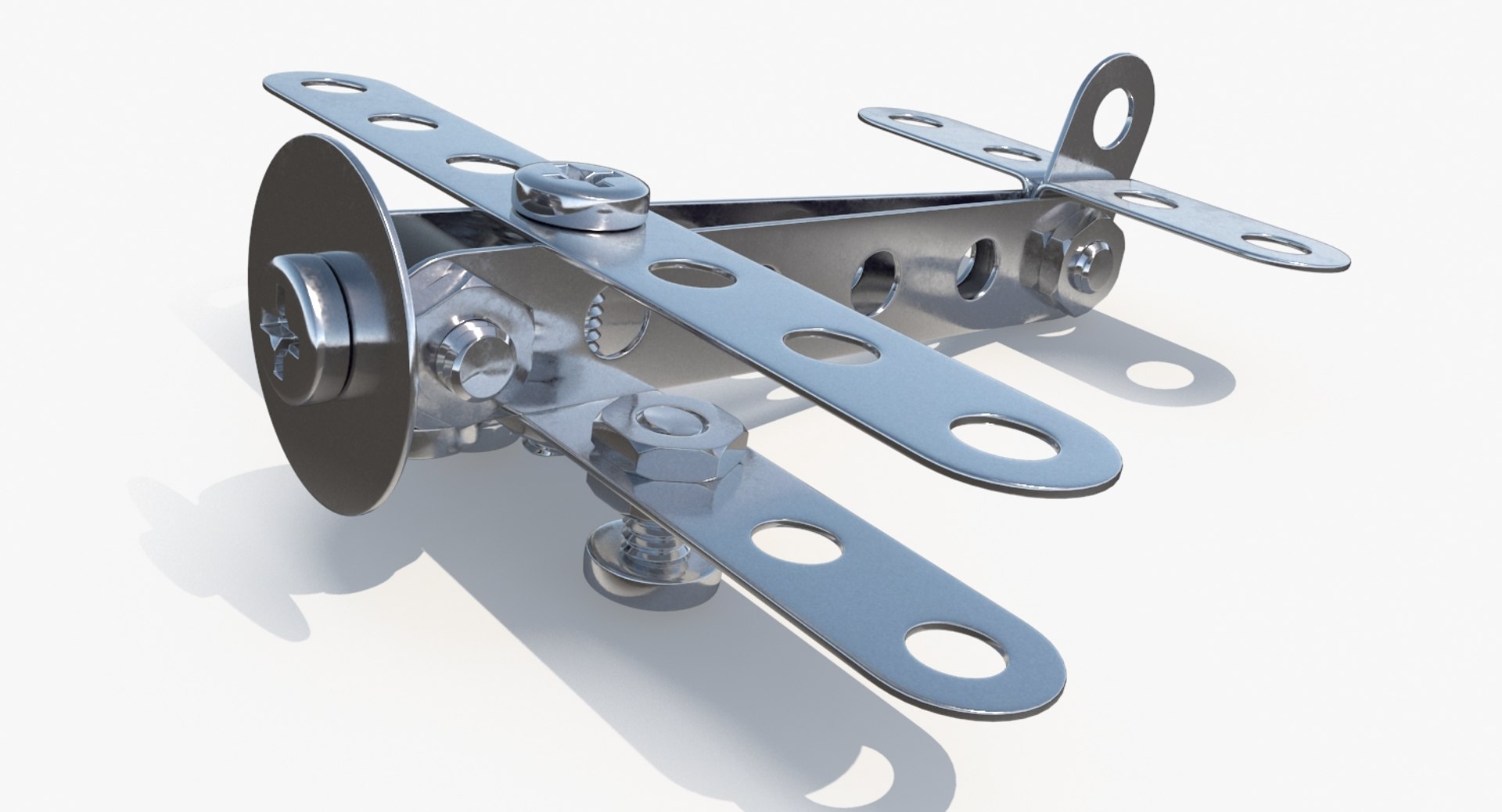 Airplane Metal Kit 3D Model - TurboSquid 1334292