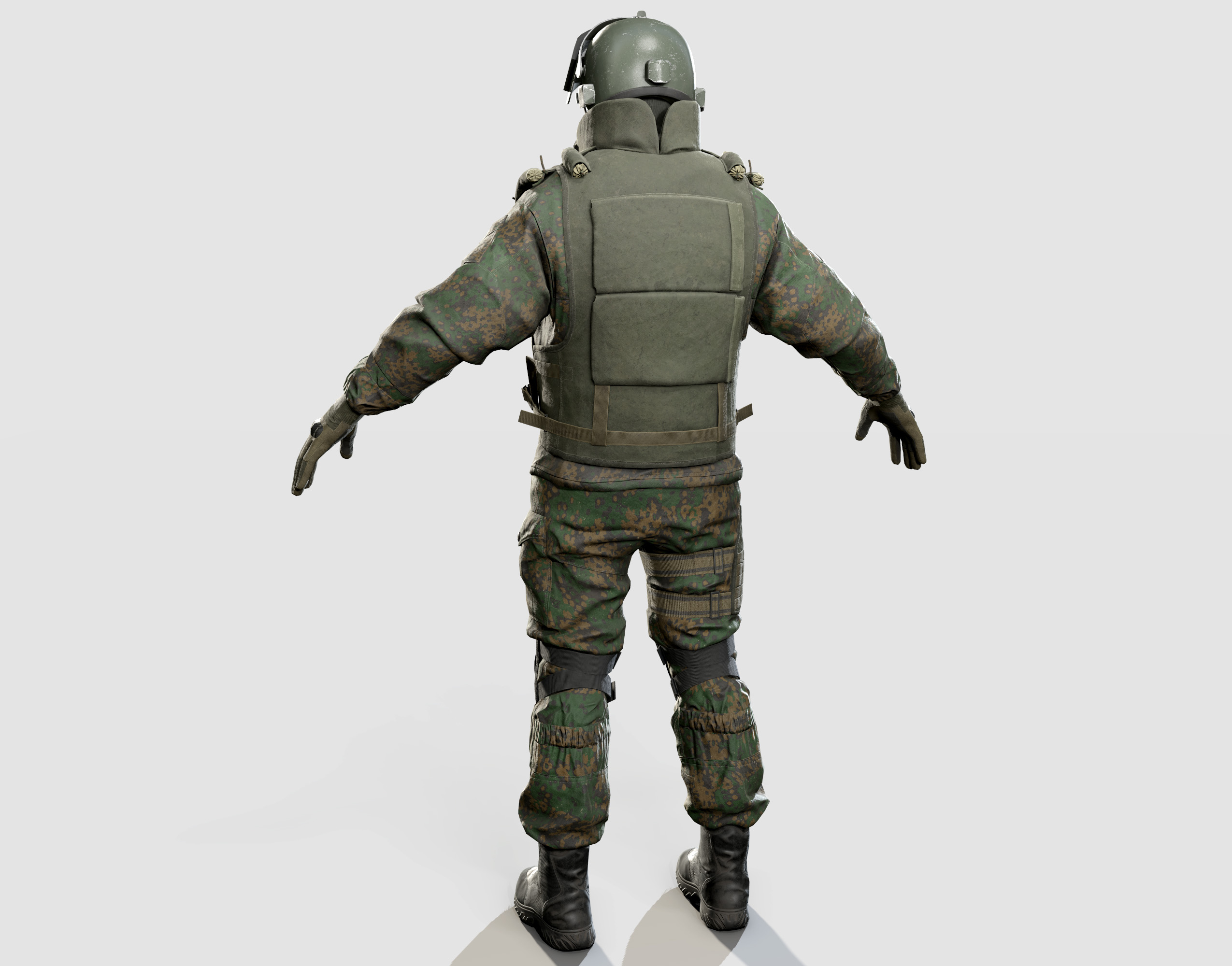 Soldier spetsnaz russian 3D model - TurboSquid 1697191