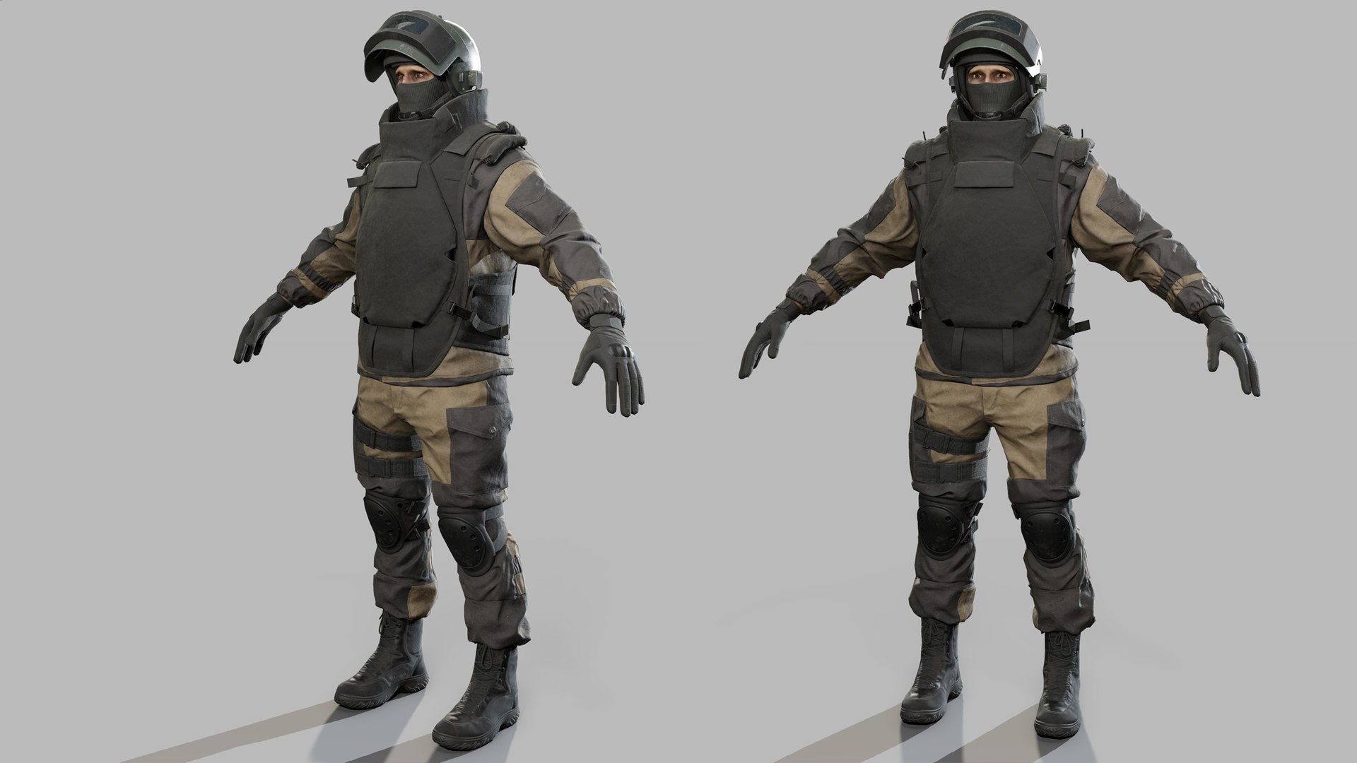 Soldier Spetsnaz Russian 3D Model - TurboSquid 1697191
