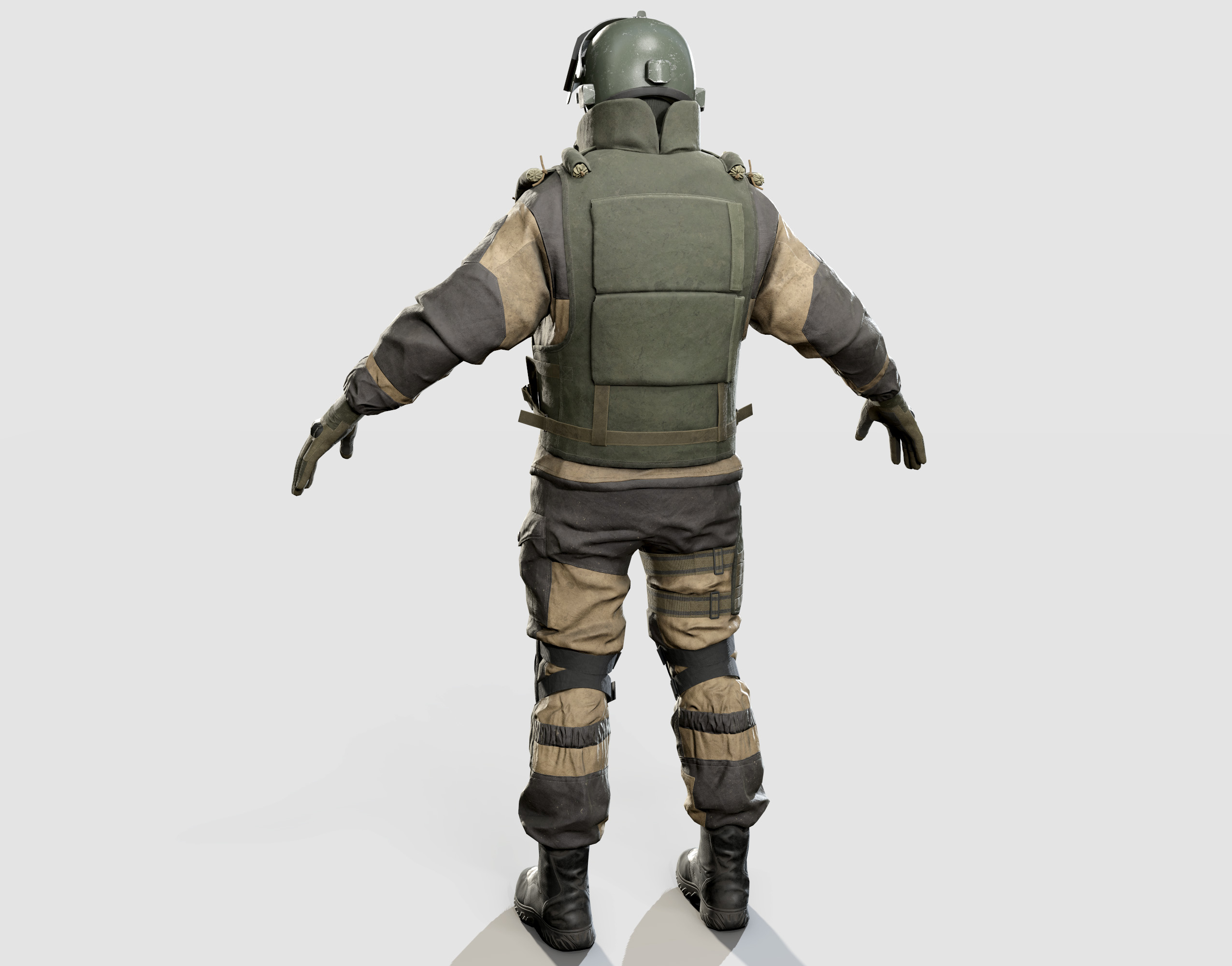 Soldier spetsnaz russian 3D model - TurboSquid 1697191