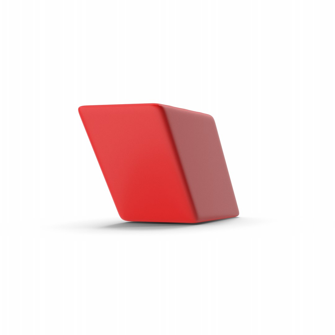 Red Rhombus 3D - TurboSquid 1911807