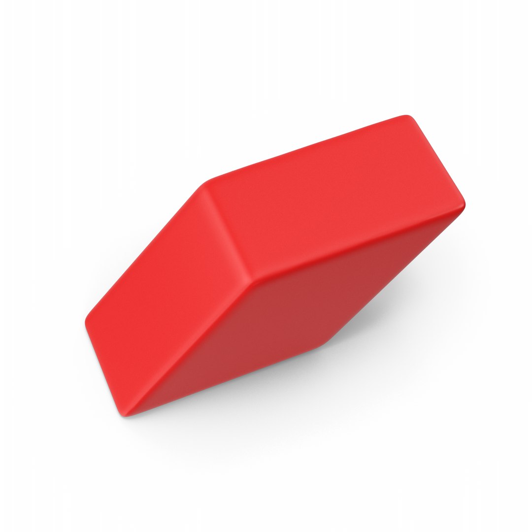 Red Rhombus 3D - TurboSquid 1911807