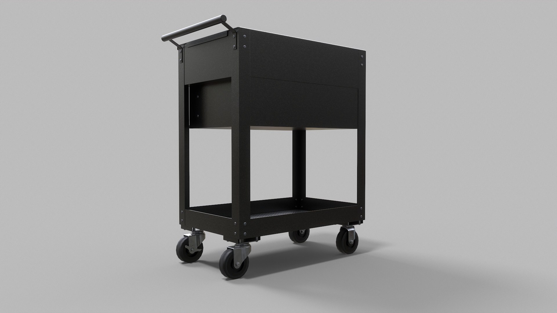3D 1 Utility Cart Model - TurboSquid 2045139