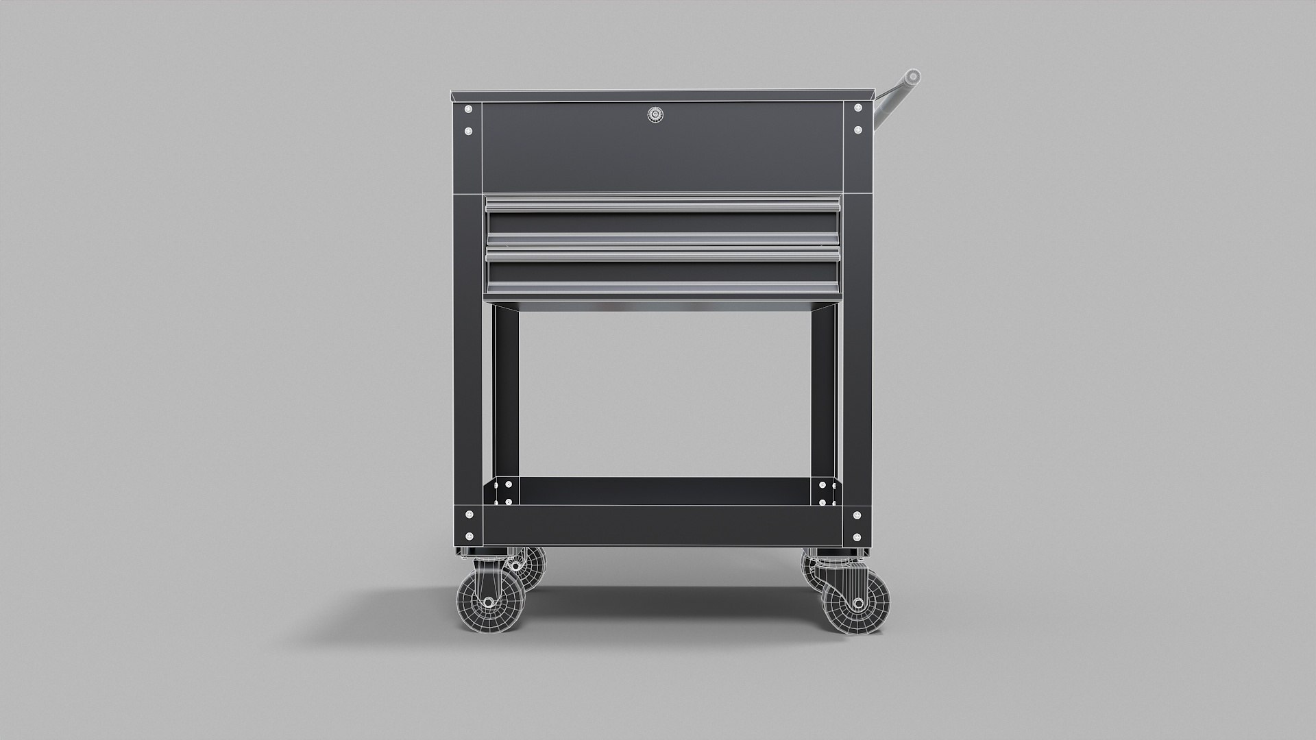 3D 1 Utility Cart Model - TurboSquid 2045139