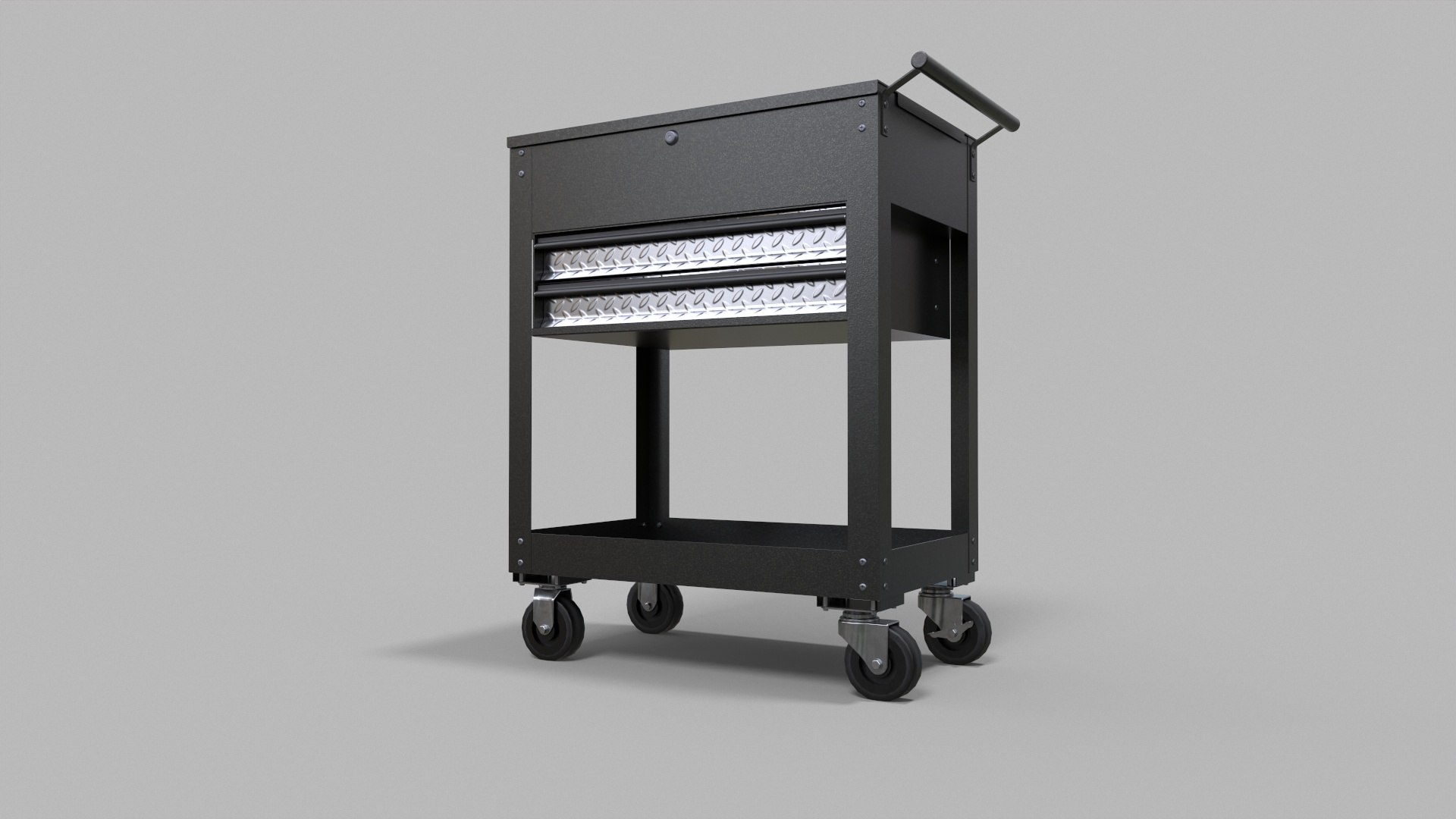 3D 1 Utility Cart Model - TurboSquid 2045139